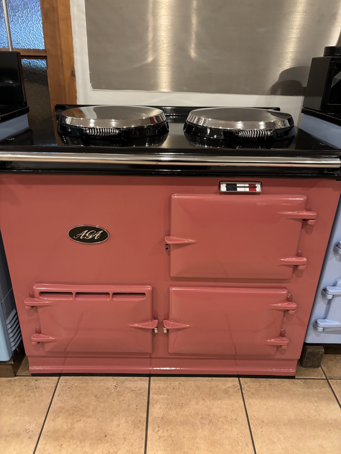 Deluxe AGA - Raspberry Post 95 2 Oven Deluxe AGA | Country Style Cookers